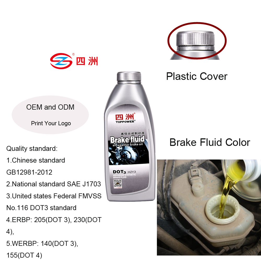 Sae J1703 Certified Brake Fluid Dot3 Dot4, High Quality Sae J1703 ...