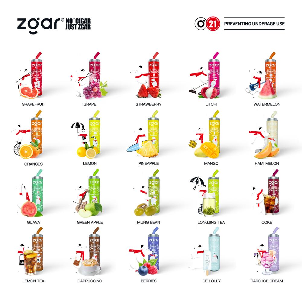전자 담배 일회용 Vape Zgar Bar 장치, Bossgoo.com의 고품질 전자 담배 일회용 Vape Zgar Bar 장치
