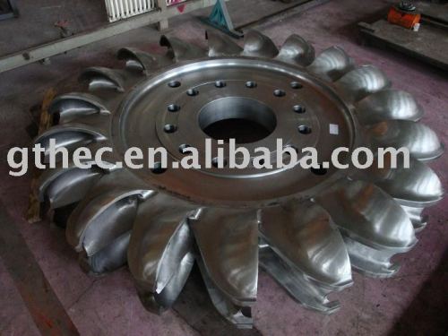 Pelton Water Turbine Generator Runner, High Quality Pelton Water ...