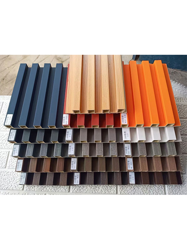 Panel Dinding Komposit Plastik Kayu Wpc Cladding, kualitas tinggi Panel ...