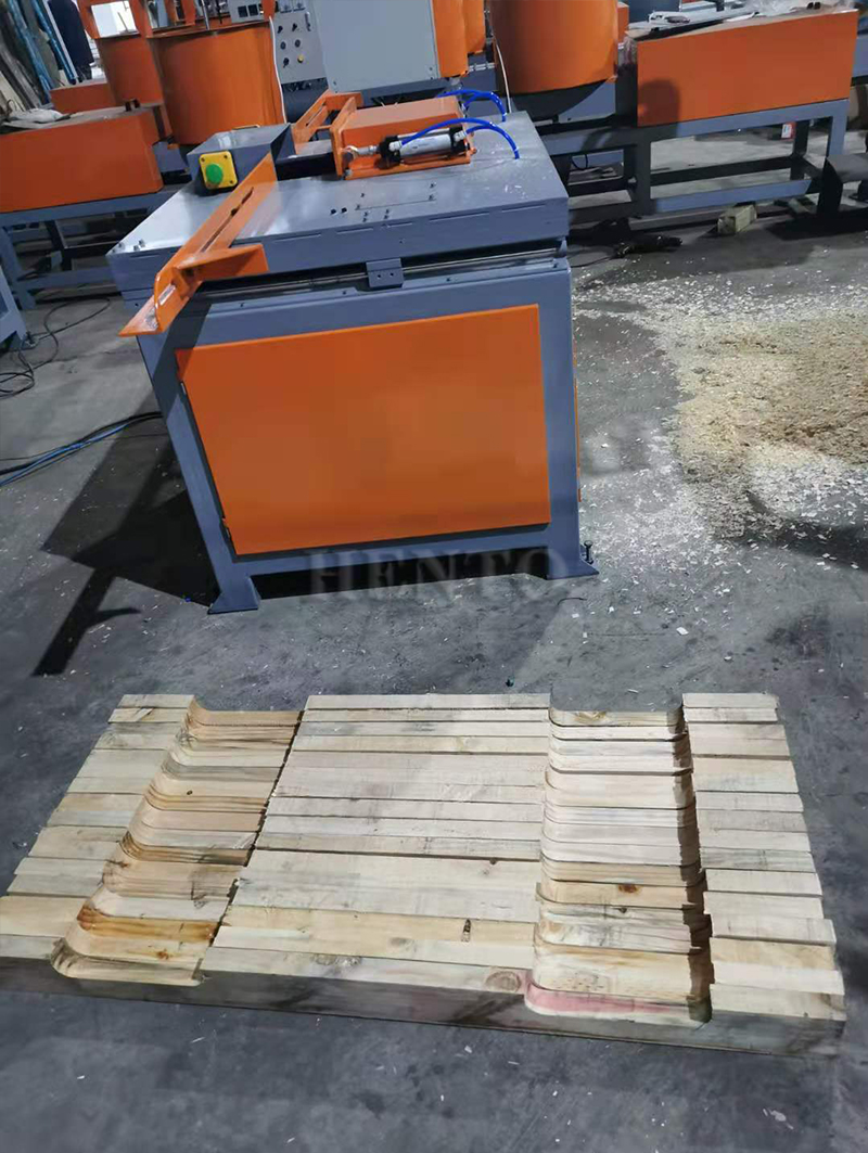 Automatic High Efficiency Wooden Pallet Notcher/slotter Machine, High ...