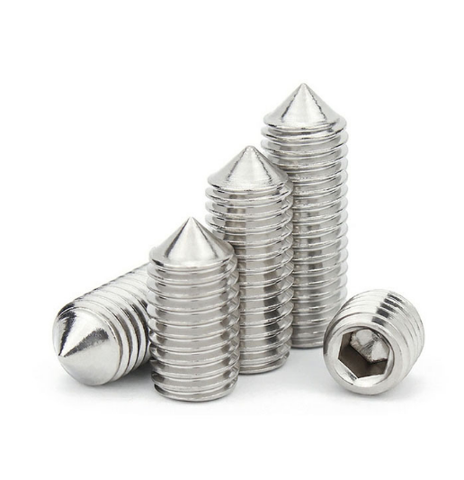 Hexagonal Concave End Knurled Positioning Screw M8*6 Din916k Sus304 ...