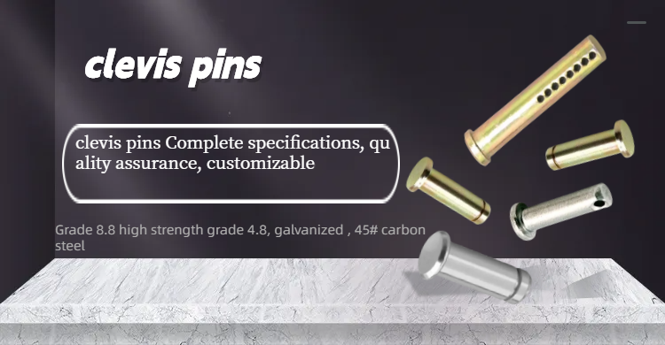 Din 1434 B & Iso 2341 Clevis Pins - 3mm To 5mm Diameter, High Quality ...