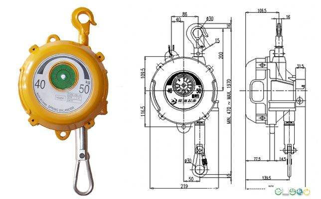 40-50kg Welding Balancer Tool Load-bearing Spring Balancer, High ...