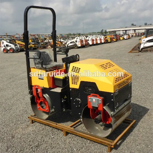 Tandem Drum 1 Ton Asphalt Road Roller Compactor, High Quality Tandem ...