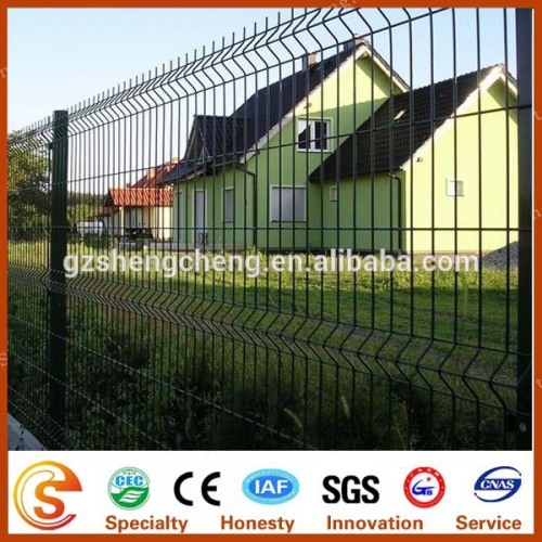 Galvanized And Pvc Coated With 3d Triangle Fence/ Colorbond Fencing ...