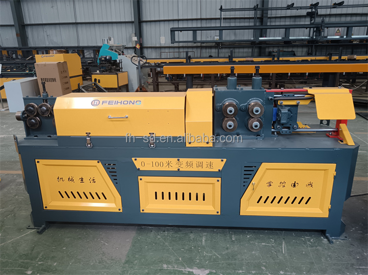 Rebar Coil Straightening And Cutting Machine - Steel Rebar Straightener ...