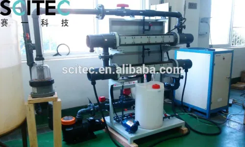 Small Swimming Pool Soft Water Micro Electrolysis Processing, High ...