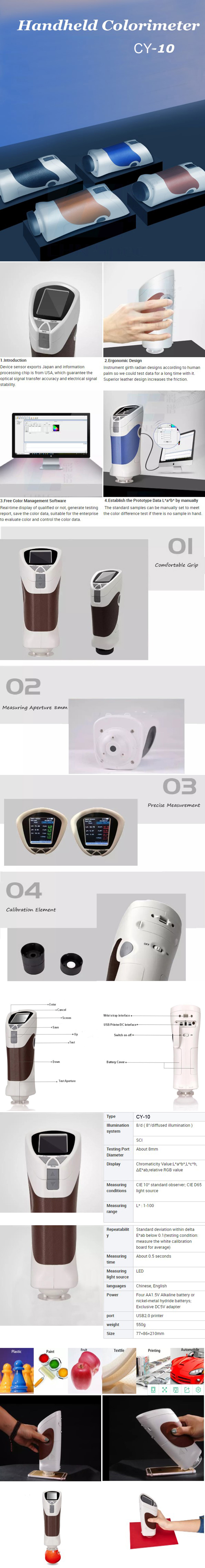 Portable Photoelectric Colorimeter For Lab Water And Coffee, High ...