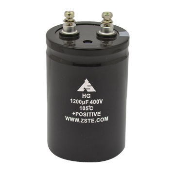 Screw Type Aluminum Electrolytic Capacitor, E-cap Hg Series, 400v, 1 ...