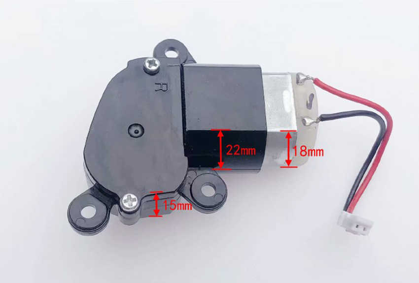 280 Worm Geared Motor Right Plastic Gear Box Motor Carbon Brush Motor ...