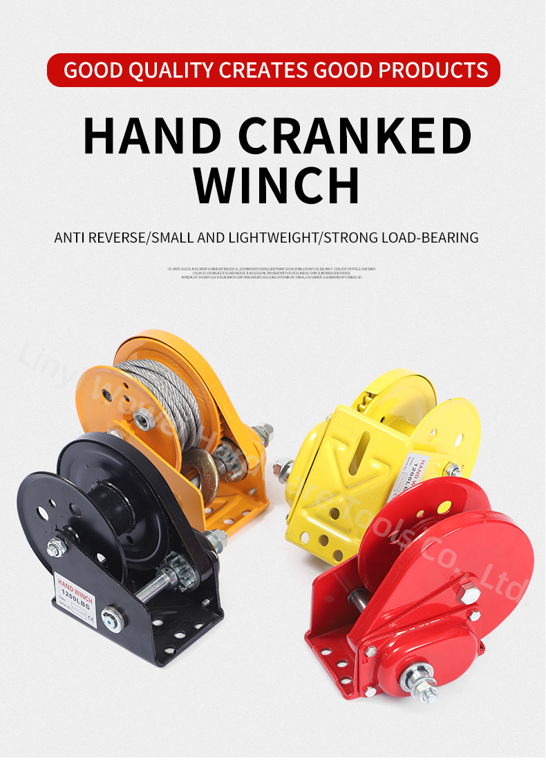 Customized 1200lbs Boat Trailer Ratchet Winch, High Quality Customized ...