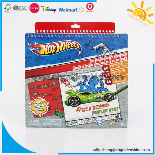 Sketsa Hot Wheels Portfolio Notebook, kualitas tinggi Sketsa Hot Wheels ...