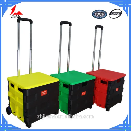 Folding Easy To Transport Oem Plastic Carry Cart Folding Carry Cart ...