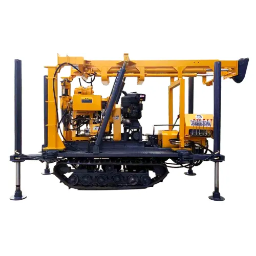 Water Well Drill Rig With Rotary Crawler, High Quality Water Well Drill ...