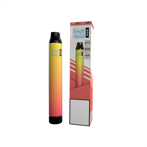 R And M Tornado 600 Puffs Disposable Vape, High Quality R And M Tornado ...