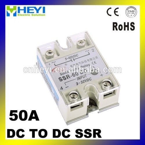 Ssr Relay 50a Dc To Dc Single Phase Ssr Solid State Relay, High Quality ...
