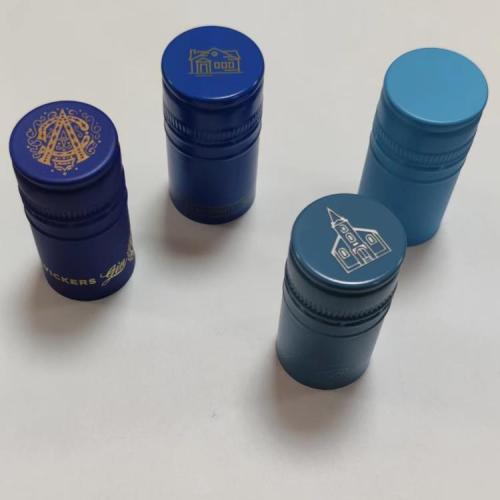 Customized Process Blue Bottle Closures, High Quality Customized ...