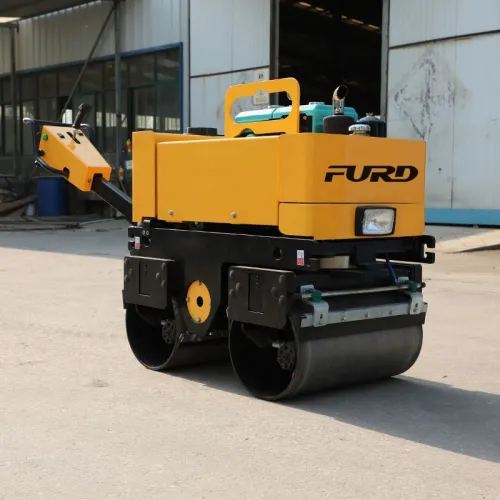 Manual Operated Mini Vibratory Hand Operated Roller Compactor Fyl-800cs ...