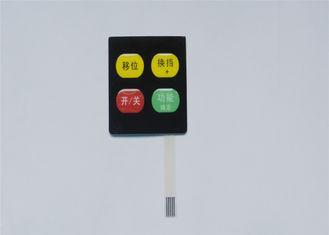 Push Button Tactile Membrane Switch , Customizable Keypad W, High ...