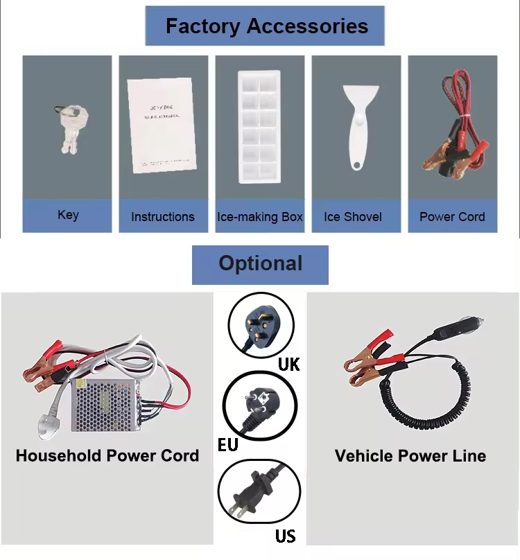 208l Dc Solar Freezer 12v 24v Commercial Home Refrigerator, High ...