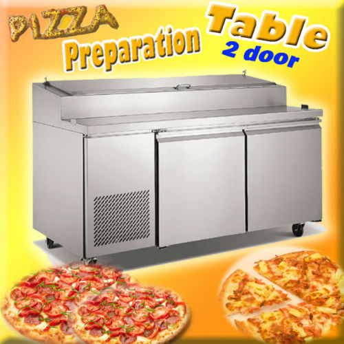 Pizza Preparation Table 2 Doors, High Quality Pizza Preparation Table 2 ...