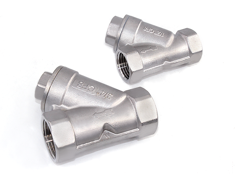 Industrial Stainless Steel 304 Y-type Female Threaded Water Filter And ...