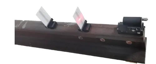 Railway Laser Alignment Liner Measurement Device, High Quality Railway ...