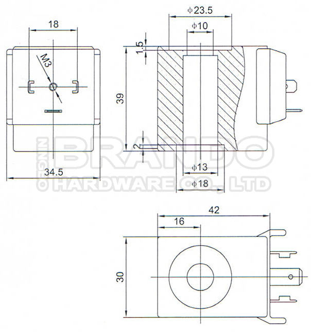 Replacement Coil For OLAB Steam Iron Solenoid Valve China Manufacturers ...