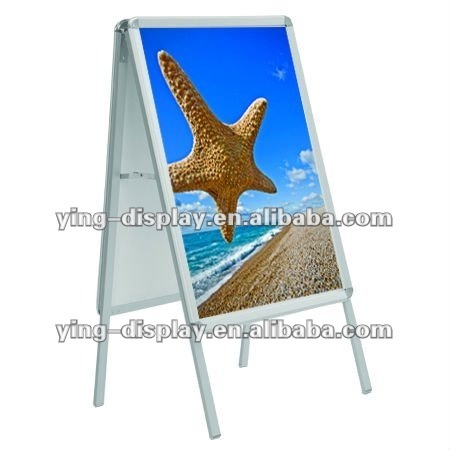 A2 Aluminum Free Standing Poster Display Stand, High Quality A2 ...