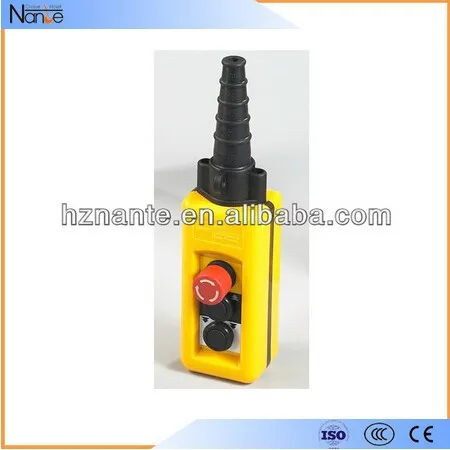 Hoist And Crane Push Button Single Speed Industrial Pendent Controls, High Quality Hoist And ...