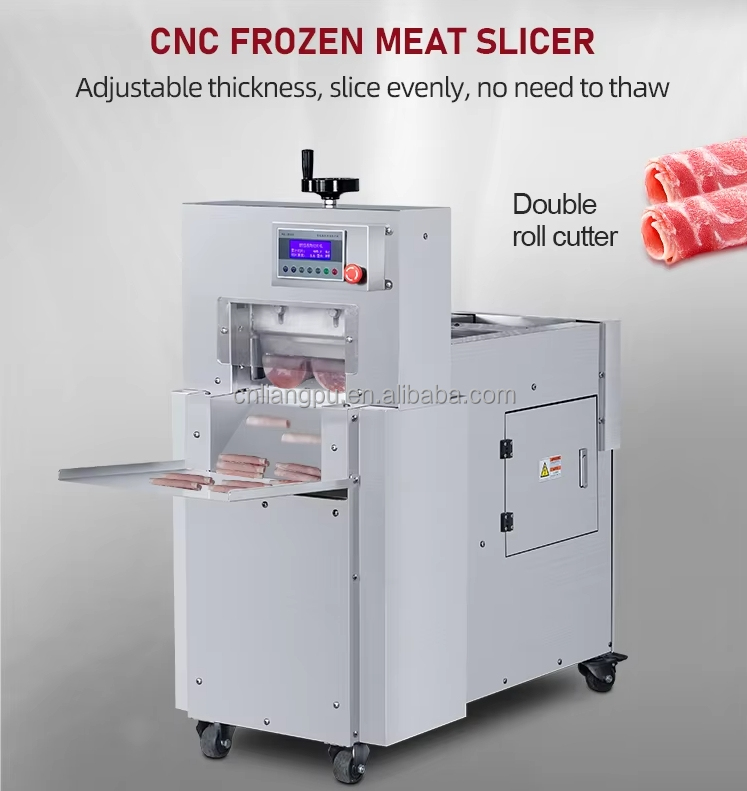 Cnc Lamb Slicing Machine: Commercial Frozen Beef And Mutton Cutting ...