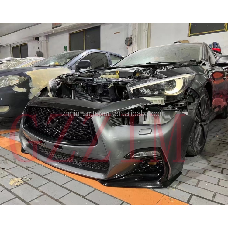 Infiniti Q50 Old To New Bodykit Front Bumper, High Quality Infiniti Q50 ...