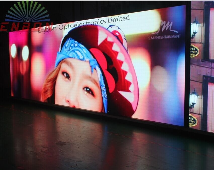 Waterproof P10 Led Outdoor Video Wall 10000 Dots /sqm Ultra - Thin ...