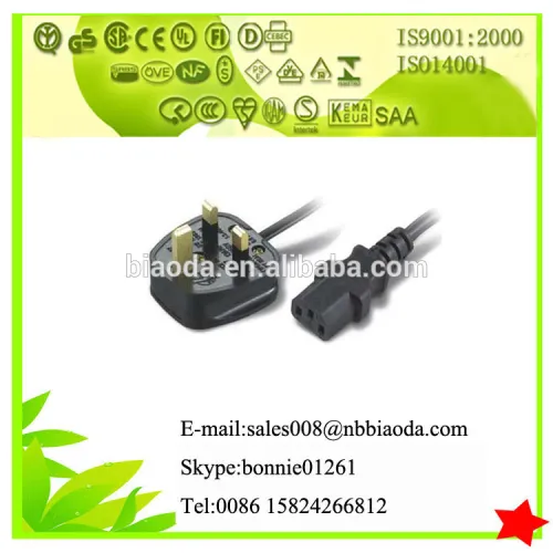 Bs Approval 3 Pin Uk Extension Cord, High Quality Bs Approval 3 Pin Uk ...