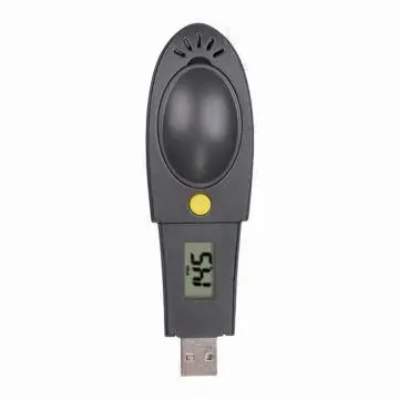 Temperature And Humidity Data Logger With Lcd Display, Led Light ...