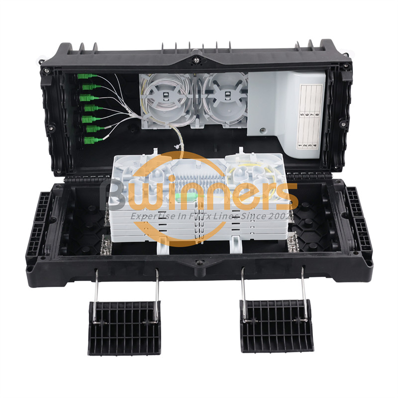 Fiber Terminal Box Ip68 Rated Black Outdoor Fiber Termination Box Fiber ...