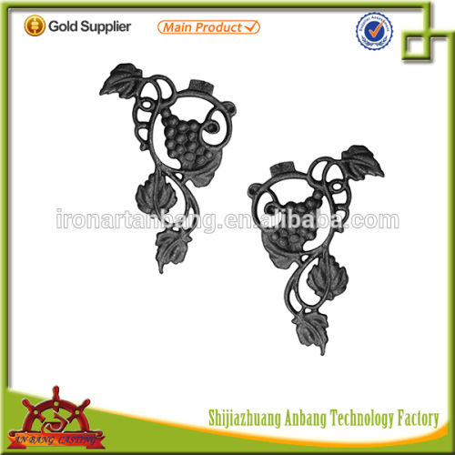 Garden Forged Cast Leaves Wrought Iron Leaves Stamped Leaves Steel ...