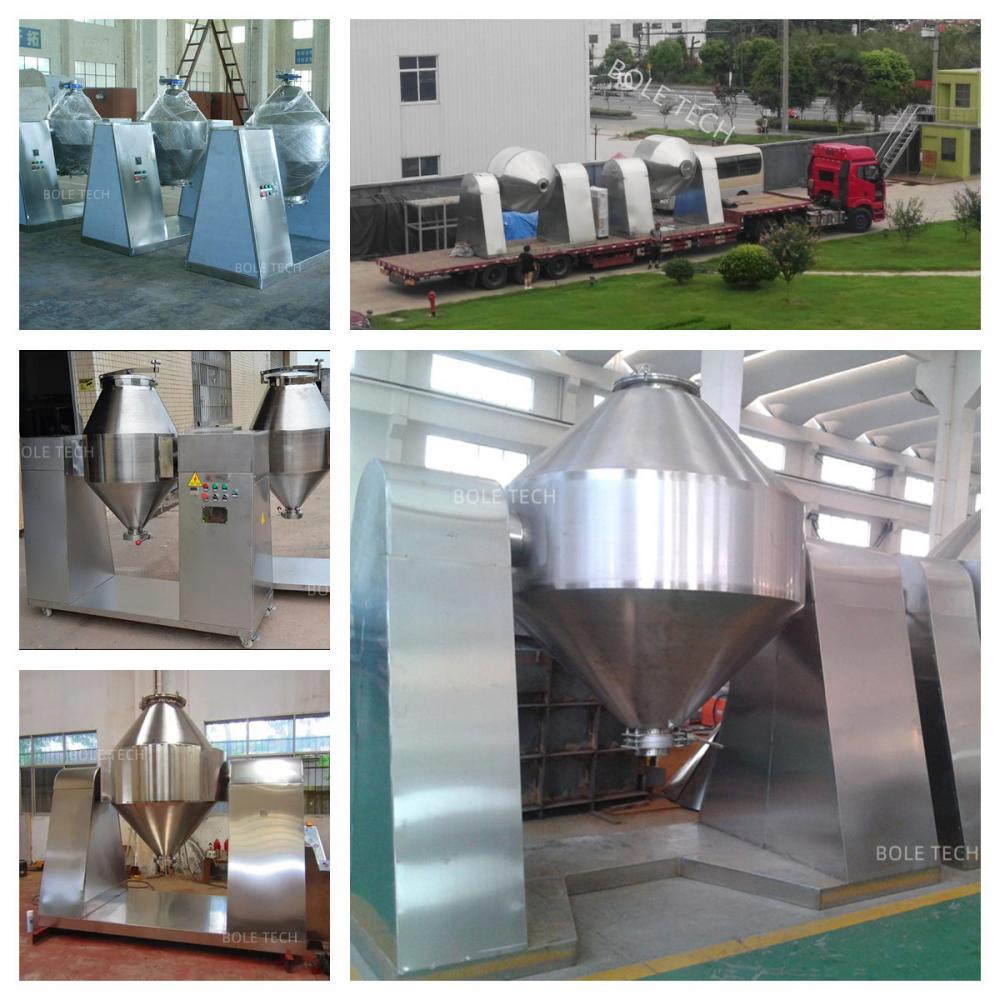 Double Cone Powder Mixer Blender For Chemical Industry, High Quality ...
