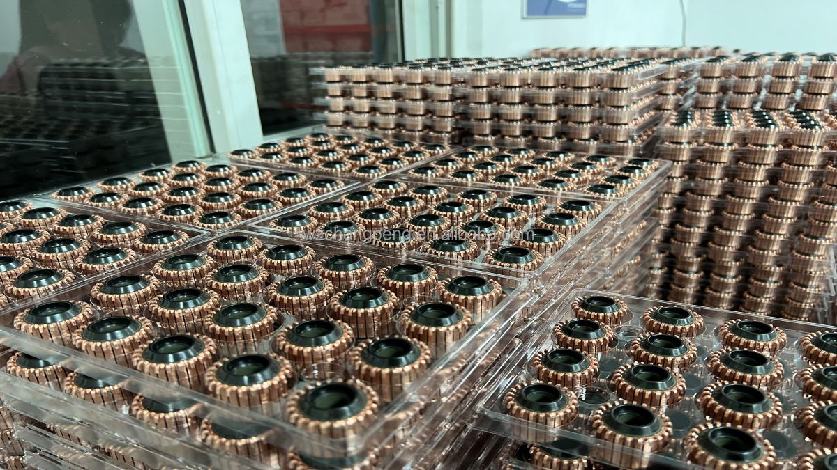 12 Commutator เกราะแบ่งส่วนใน Dc Motors คุณภาพสูง 12 Commutator เกราะ ...