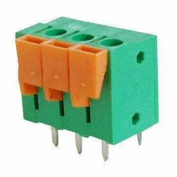 Spring Type Terminal Block, Easy Solution For Wire Linkage, Ul-/rohs ...
