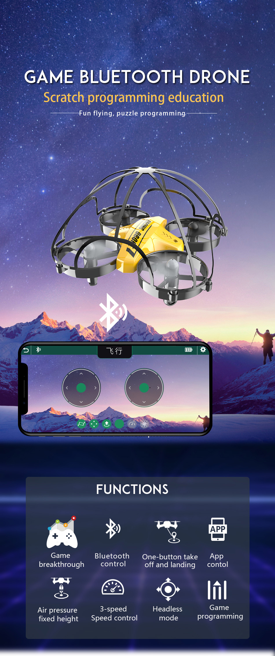 Kids' Educational Drone: Scratch Coding App For Phone & Pc ...