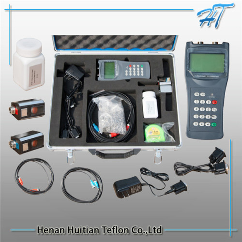 Rs485 Output Ultrasonic Flow Meter With Handheld Transducer, High ...