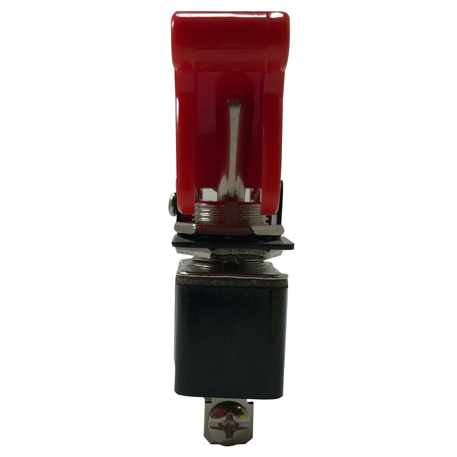 12v Heavy Duty Metal Toggle Switch 25a With Red Flip Up Cover, High ...