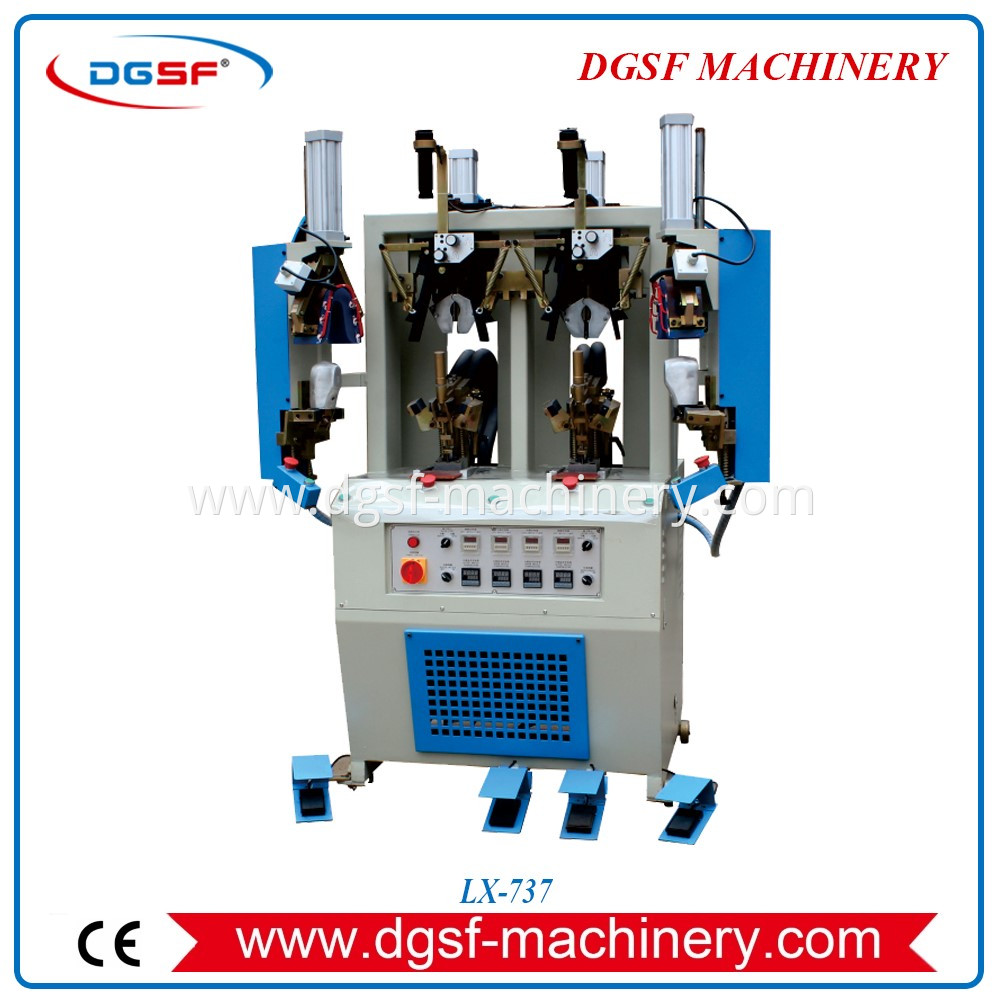 Hot and Cold Counter Moulding Machine for Stitch-down shoes LX-737 ...