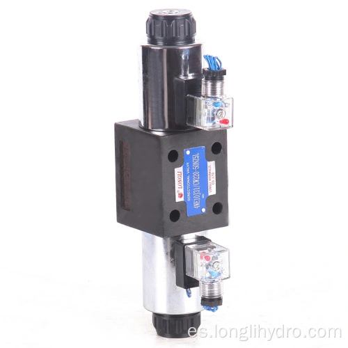 China Válvula direccional de solenoide hidráulica Rexroth tipo 4WE10 ...