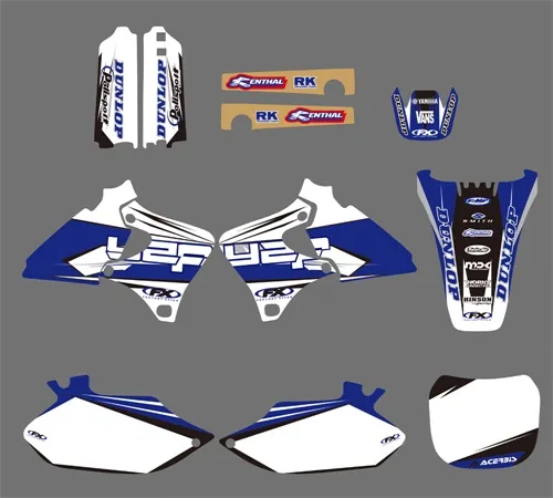0013 Yamaha Graphics&backgrounds Decals Stickers Kits For 4 Strokes ...