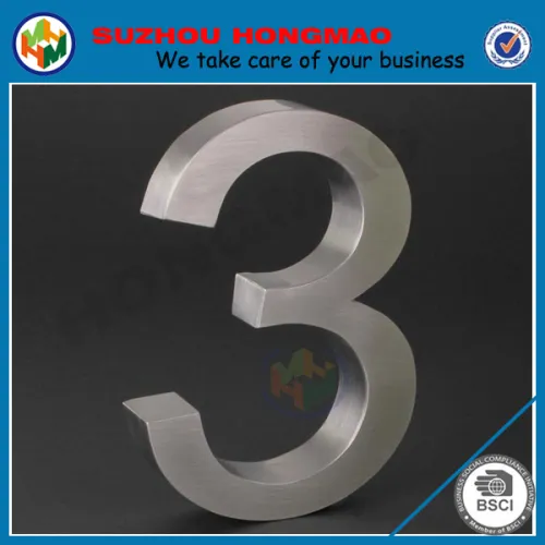 304 Stainless Steel 3d Door Numbers, High Quality 304 Stainless Steel ...