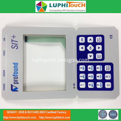 Pile Integrity Testing Device Waterproof Membrane Keypad, High Quality ...