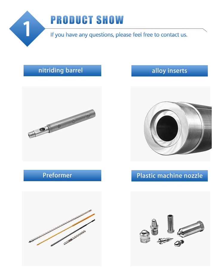 Tongda Injection Moulding Bimetallic Screw Barrel Spring Shut Off ...
